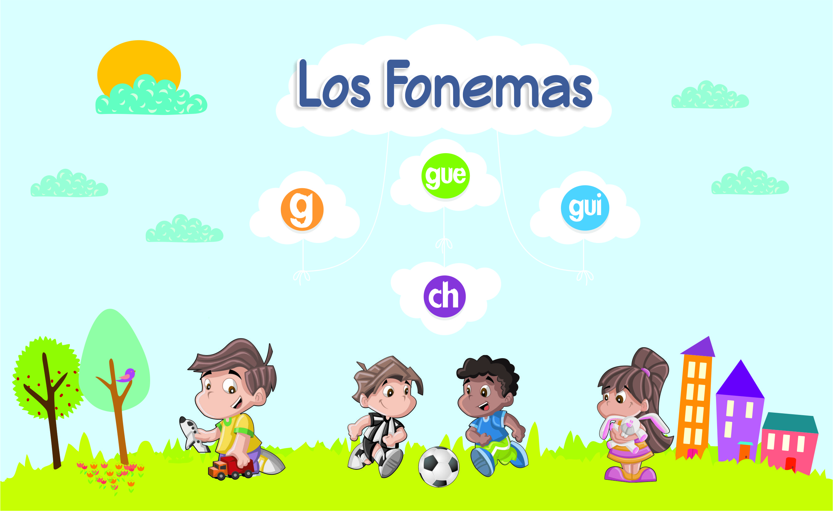 Tema 2: Los fonemas de la G, Gue, Gui y CH