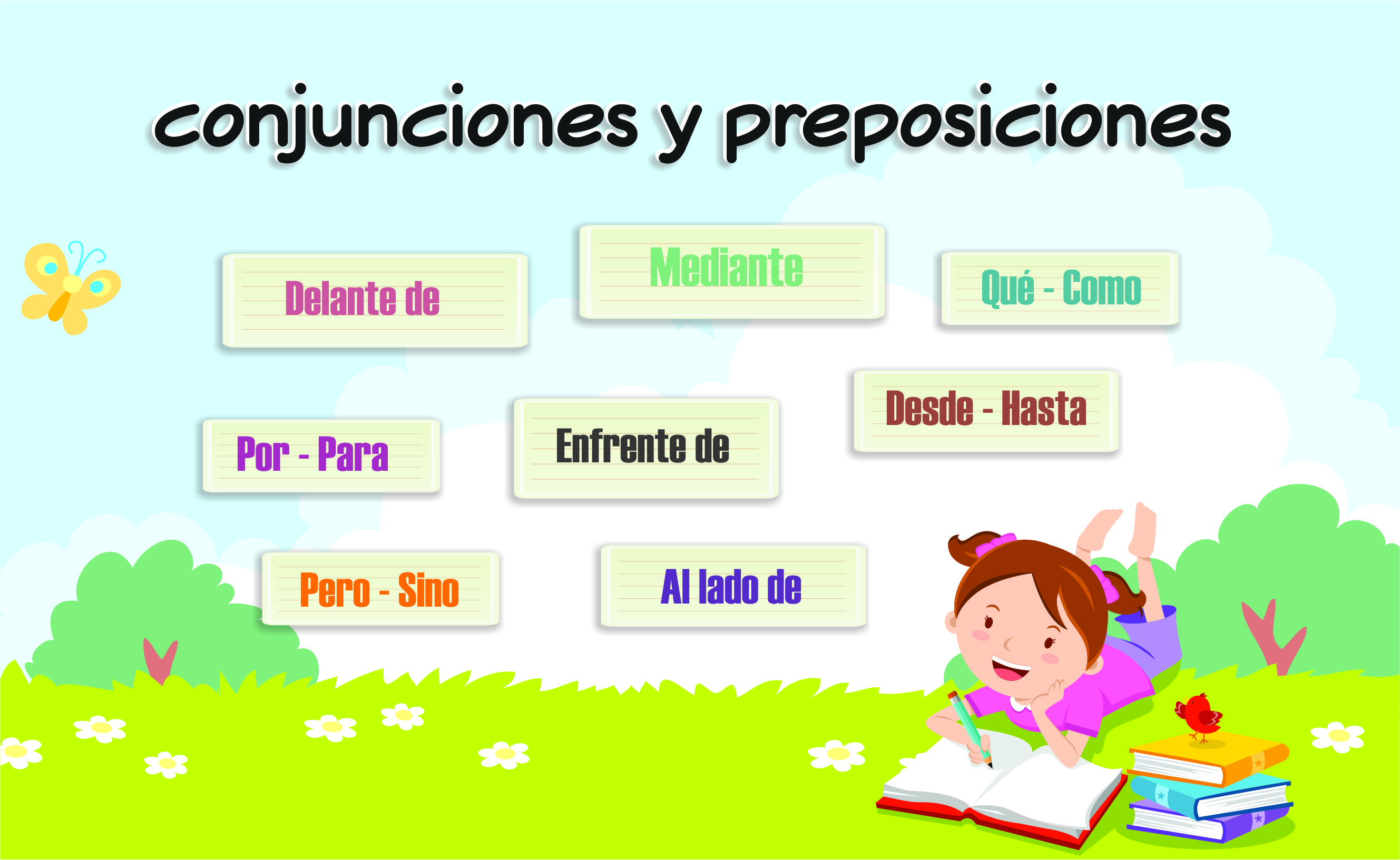 Tema 4: Conjunciones y preposiciones
