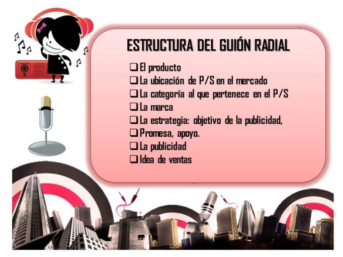 Estructura del Guión Radial